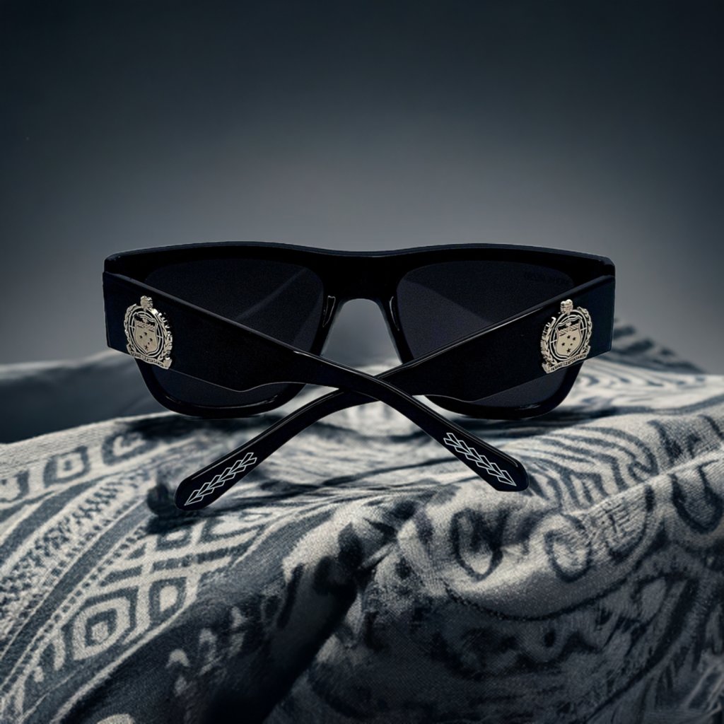 Island metal logo shades – Poly-rized