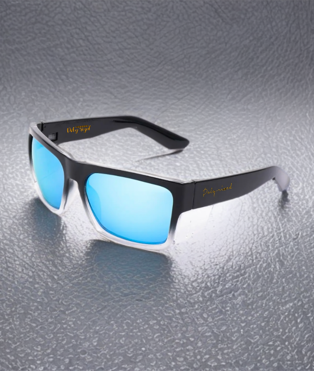 SideBlock Safety Shades (Blue) – Poly-rized